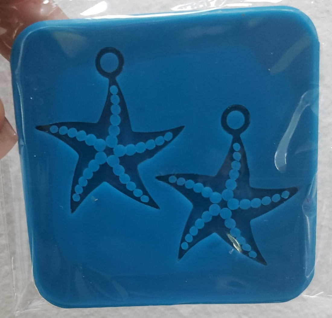 Molde de Estrella Doble para Dijes y Aretes – Art By Suleny Craft Store ...